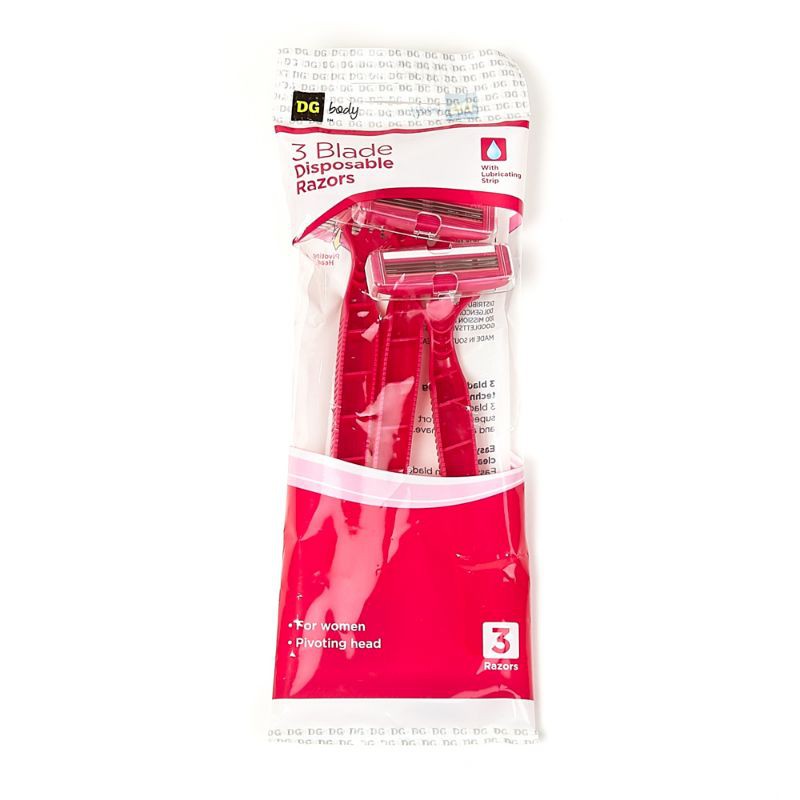 Dollar General 3-Blade Disposable Women Razor 3s | Shopee Philippines