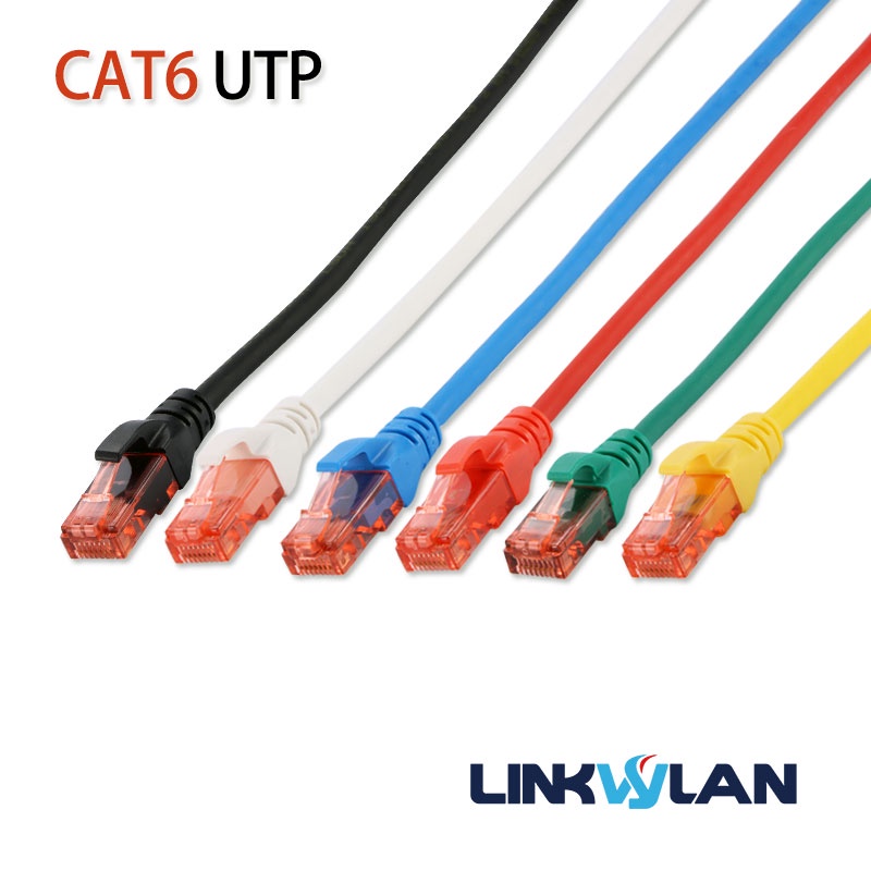 (Limited Special Offer) RJ45 Cat6 UTP Patch Cord Multi-Colors Gigabit ...