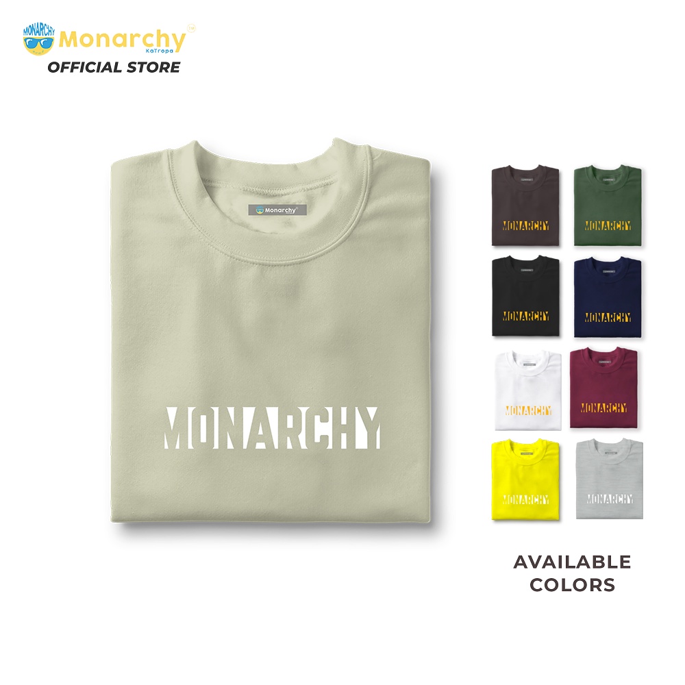 Monarchy Extended Logo Tee Vol. 4 Shirts T-Shirt For Men And Women ...