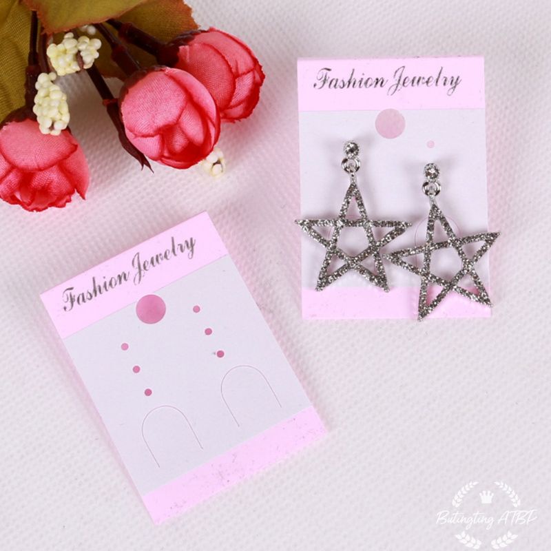 PVC Plastic Earring Card | Shopee Philippines