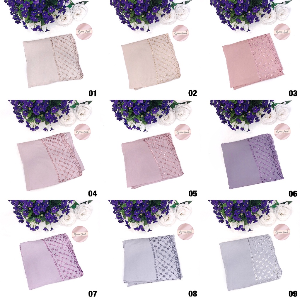 SULAM LILY [PREMIUM SOFT COTTON] TELEKUNG COTTON SULAM VIETNAM [BUNGA ...