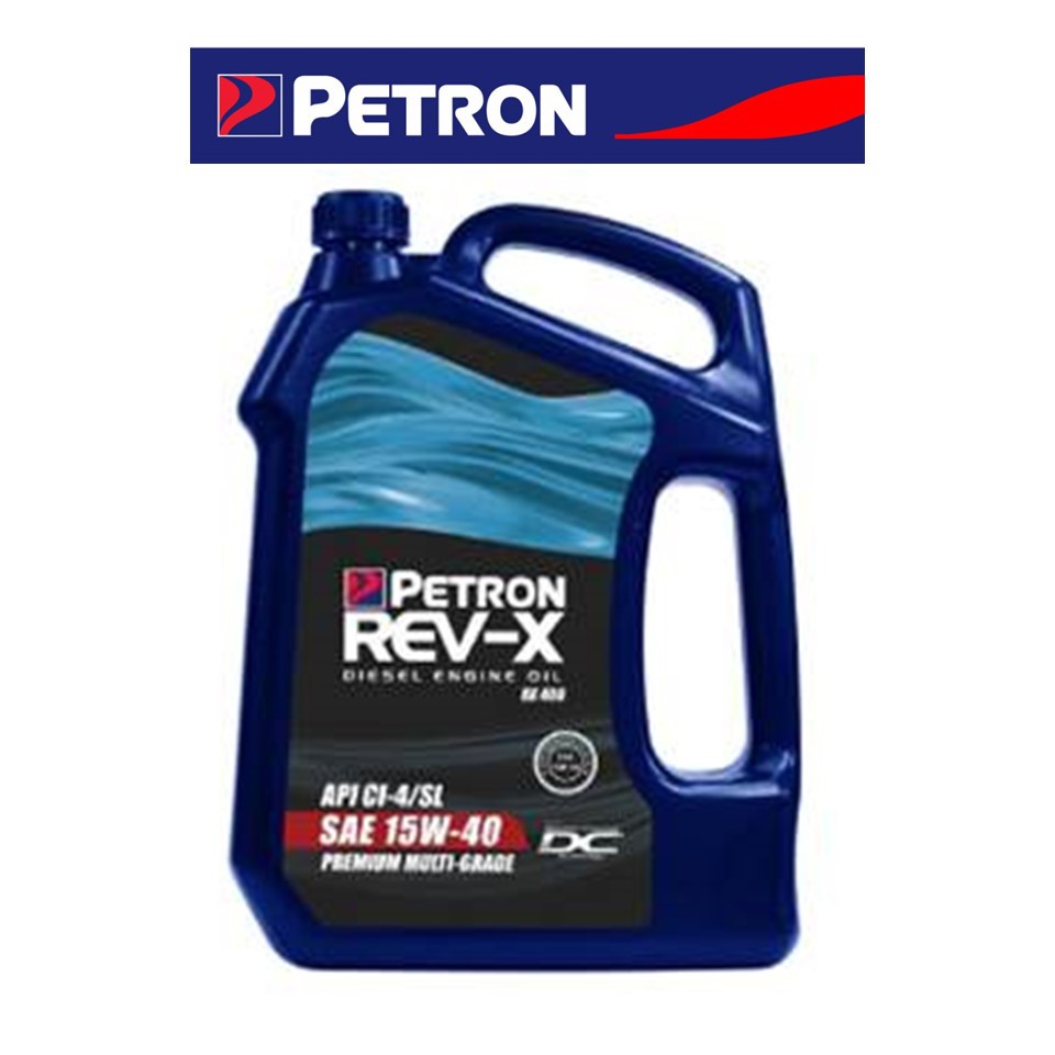 Petron Rev-X RX400 (Trekker) Premium Diesel Engine Oil SAE 15W40 4L ...