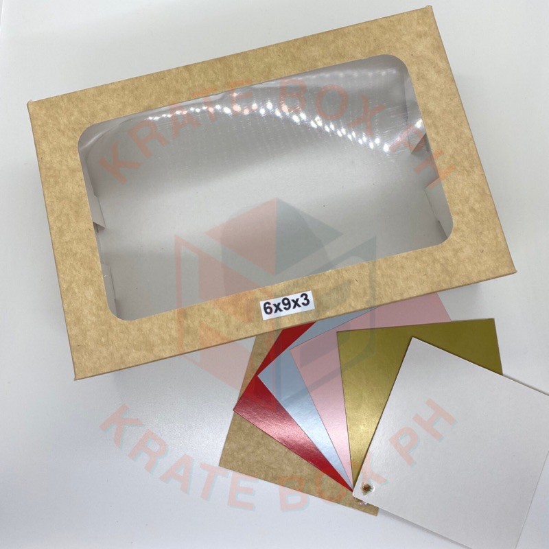 6”x 9”x3” Preformed Pastry Box | Shopee Philippines