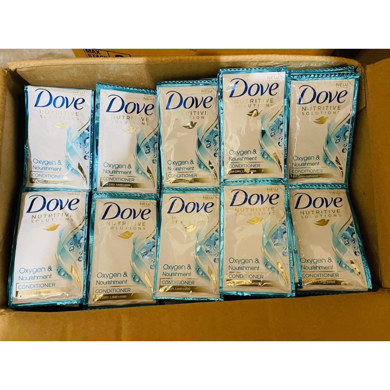 DOVE OXYGEN CONDITIONER PER BOX | Shopee Philippines