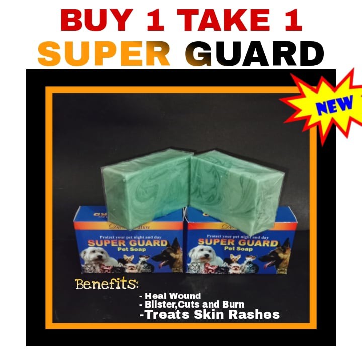 Dog and cat Soap super guard anti-garapata buy 1 take 1 | Shopee ...