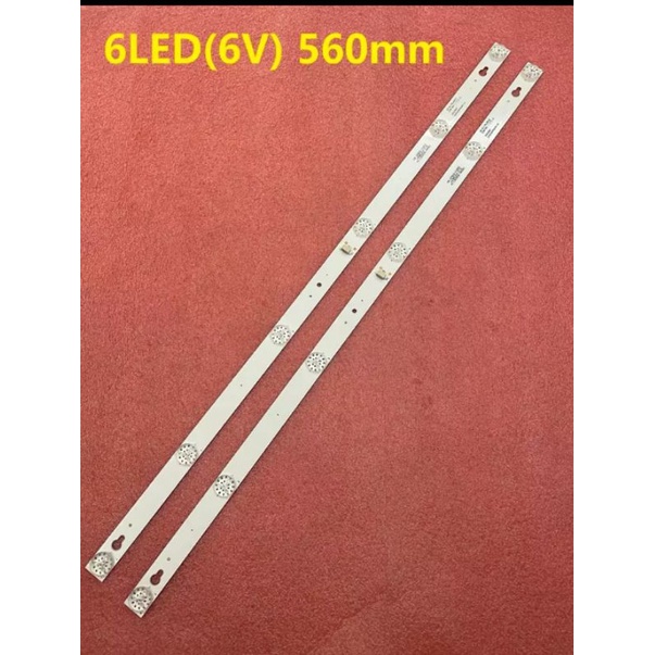Backlight set for 32 inch TCL LED TV 6 bulbs x 2 strips | Shopee ...