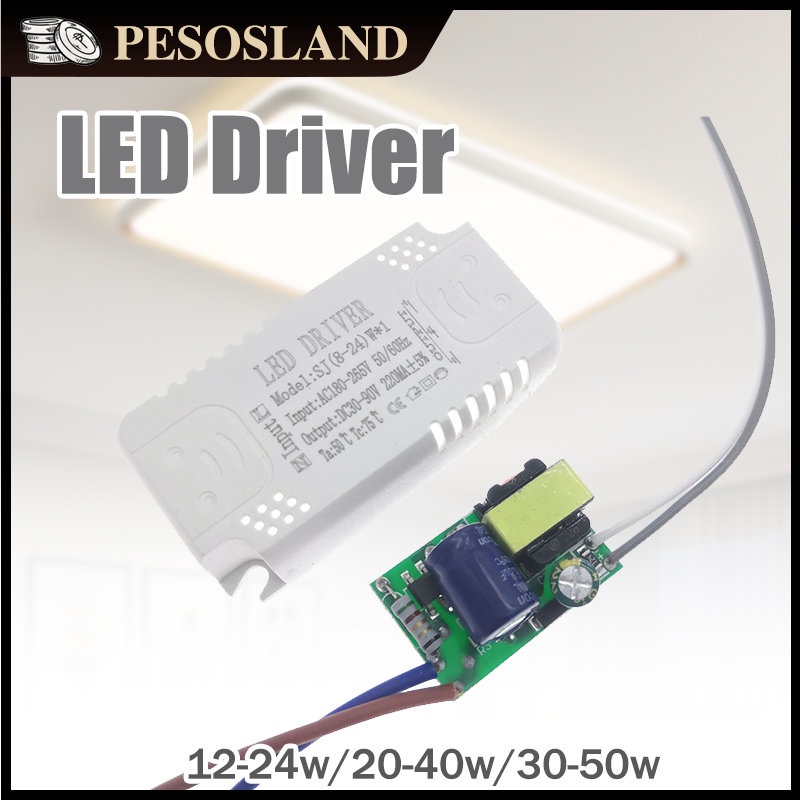 LED Drive 3 Color Adapter For LED Lighting (8-24W)x2 (20-40W)x2 (30-50W ...