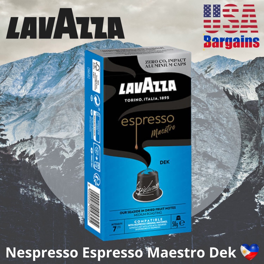 Lavazza Eco Caps NESPRESSO Compatible Coffee Pods / Espresso Capsules | Shopee Philippines