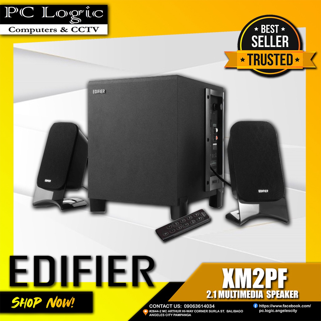 EDIFIER XM2PF 2.1 MULTIMEDIA SPEAKER | Shopee Philippines