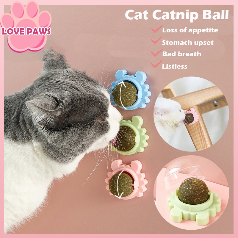 Catmint Catnip Ball Interactive Crab Cat Toy Cat Treats Wet Cat Snacks For Cats | Shopee Philippines
