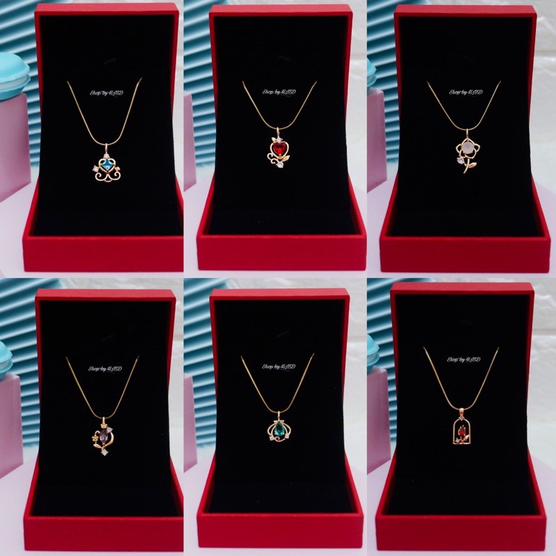 Disney Princess Series Necklace - with free box 18K Gold Tala Inspired ...