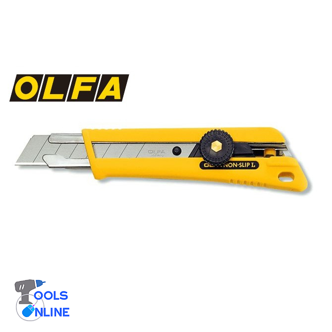 Olfa NOL-1 18mm Heavy duty Cutter with cushion Comfort Grip | Shopee Philippines