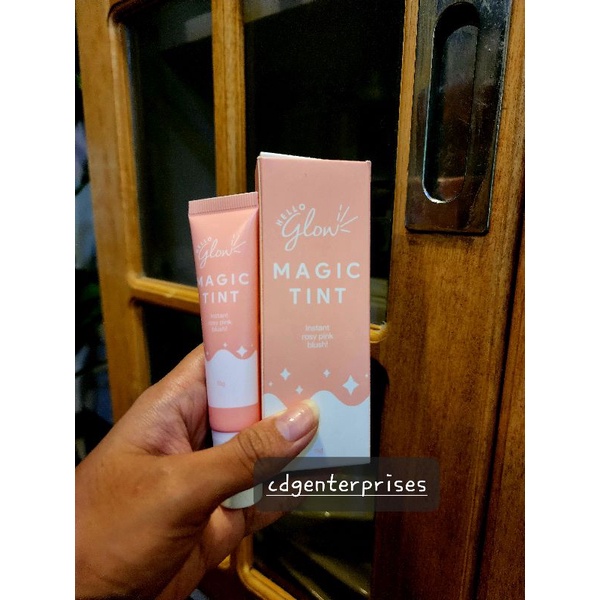 HELLO GLOW MAGIC TINT INSTANT ROSY PINK BLUSH | Shopee Philippines