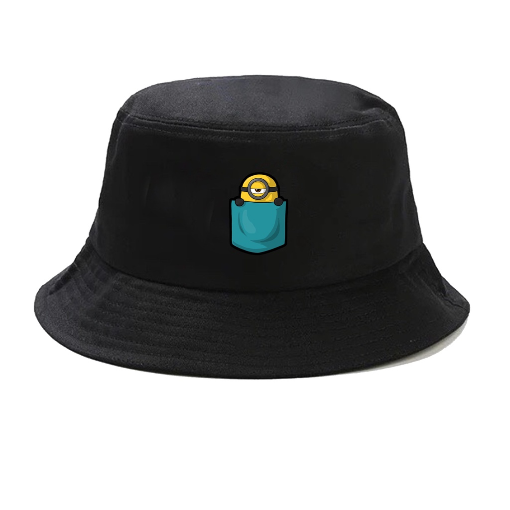 MINION Bucket Hat Fashion Accessories Fisherman Hat Sun Hat | Shopee ...