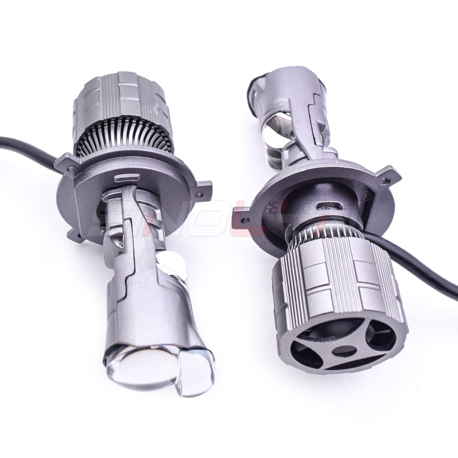 Sinolyn 100W Mini H4 Bi LED Hyperboloid Projector Lenses For Headlights ...