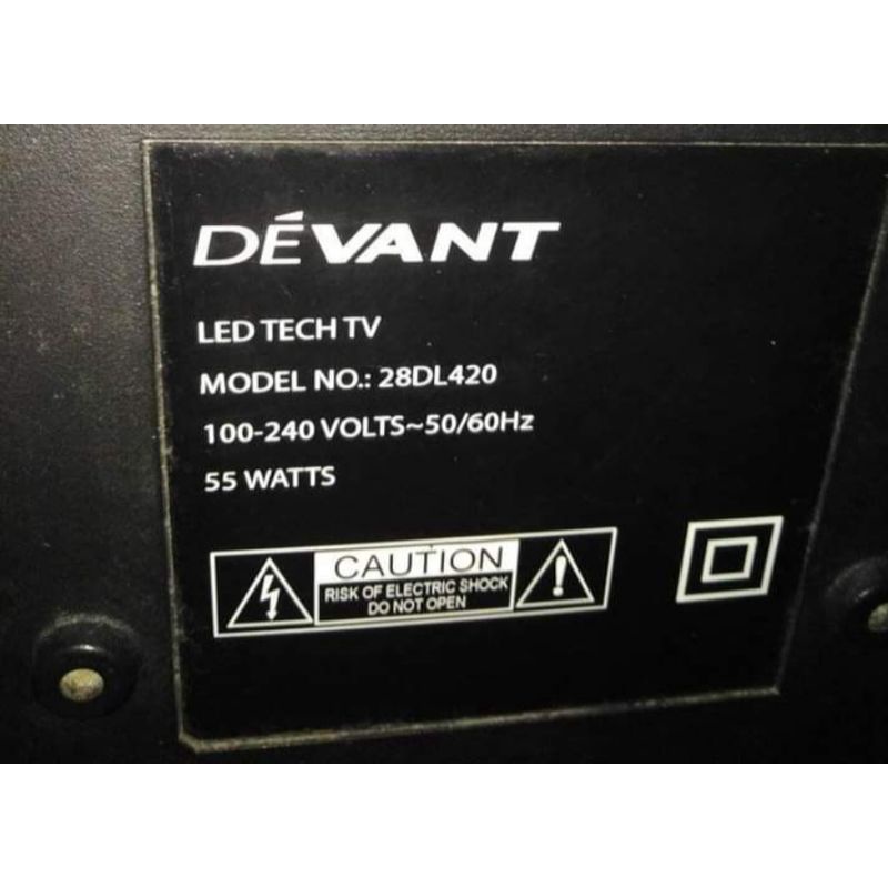 Backlight Set 28inch Devant 28dl420 BrandNew Genuine 3pcs 6bulb 3volts ...