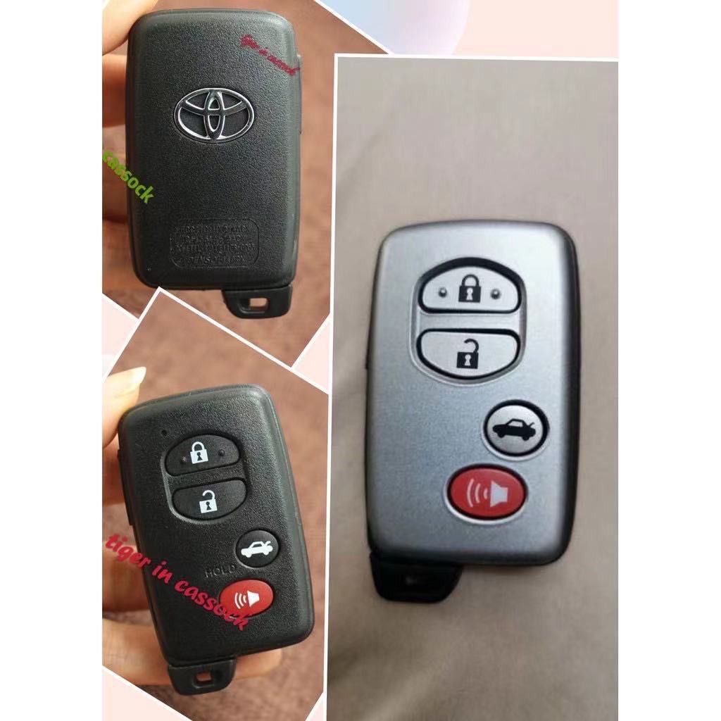 Updating Toyota 4 Buttons smart Key Shell For replacing Aurion Avalon ...