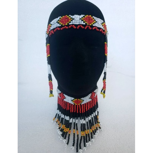 FASHION ETHNIC HEADDRESS AND NECKLACE SET FOR WOMEN/ TRIBAL/MANOBO ...