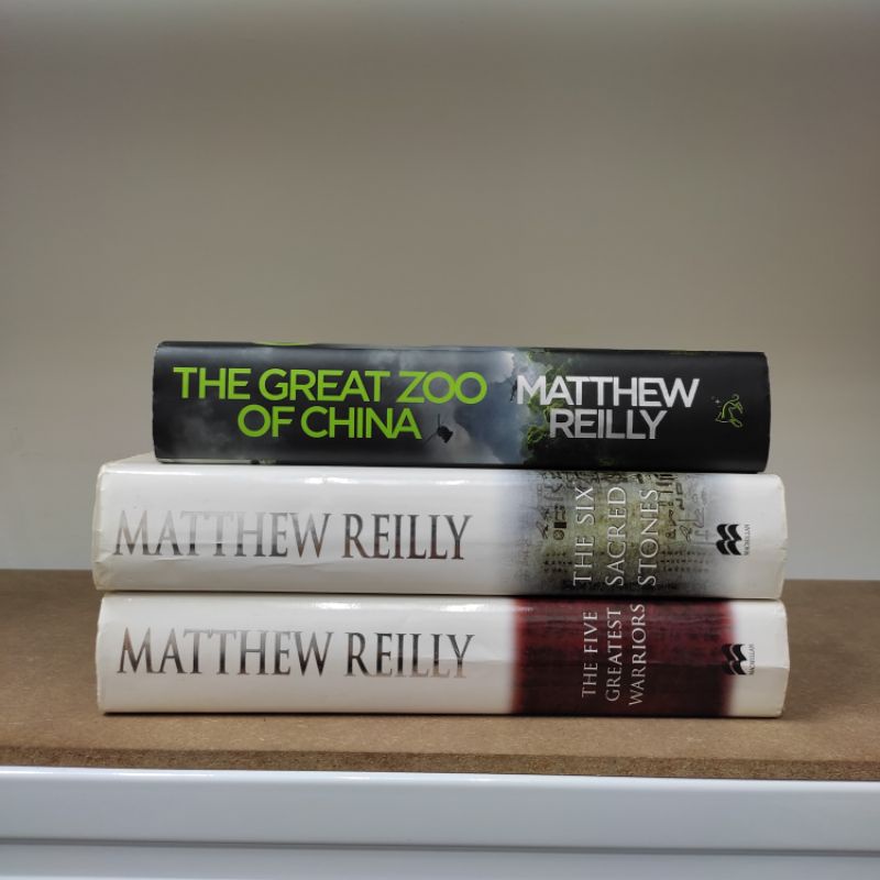 (Hardcover) Matthew Reilly Novels | Shopee Philippines