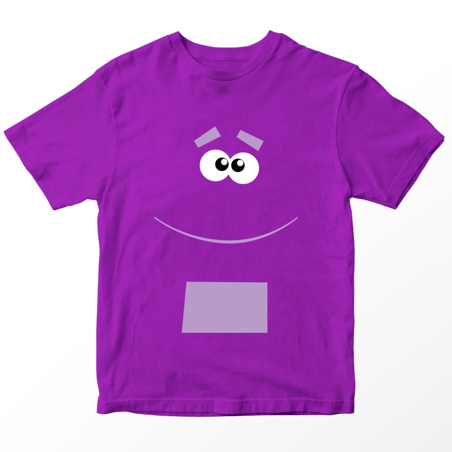 UNGU Children's Cartoon Storybots Bo T-shirt, Dark Purple, Ages 1-10 ...