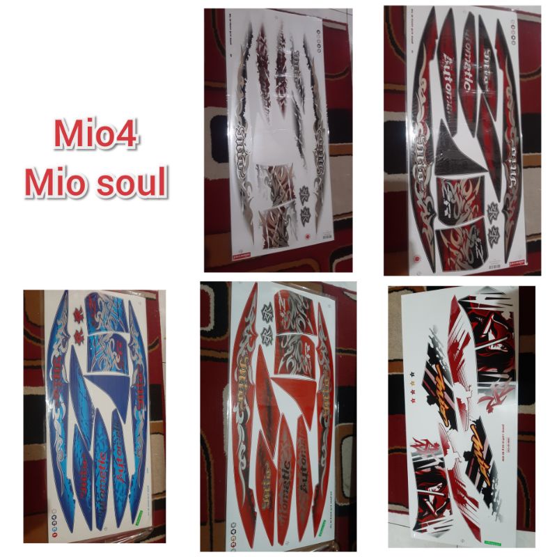 mio 4 decals ( legit thailand made ) | Shopee Philippines