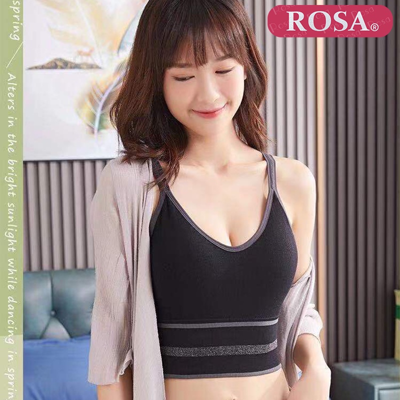 Korean U Back Ppush Up Bra With Foam Ladies Sports Yoga Bra for Woman K630 | Shopee Philippines