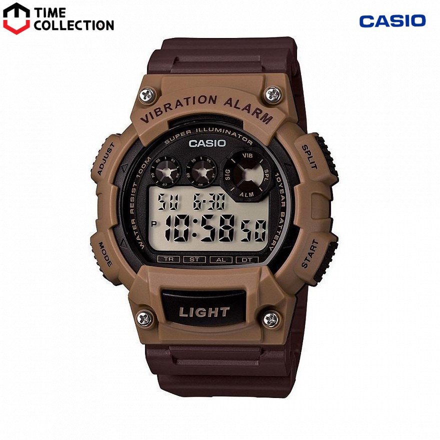 Casio W-735H-5A Digital Rubber Strap Watch For Men | Shopee Philippines