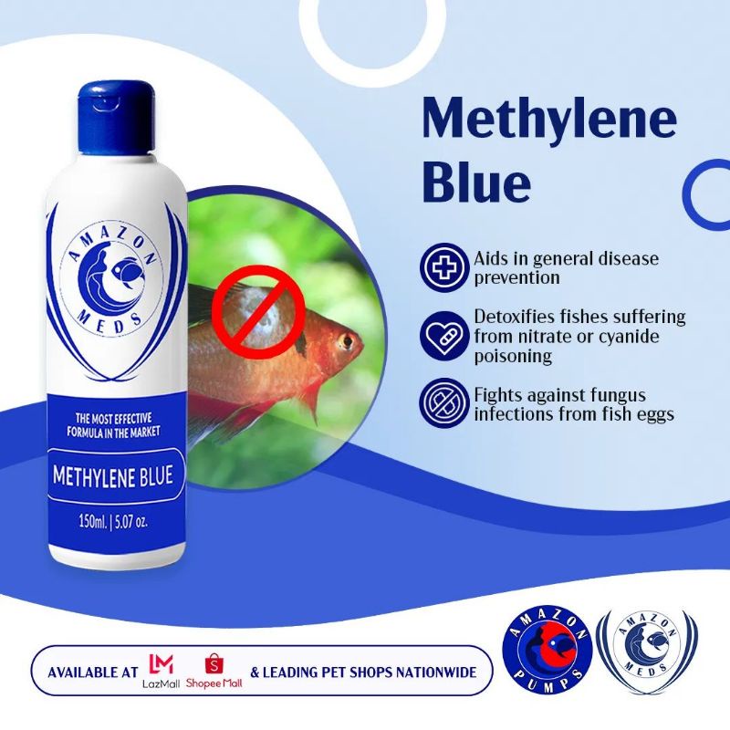 Methylene Blue, Amazon Meds, Amazon Medicines, Amazon brand | Shopee Philippines