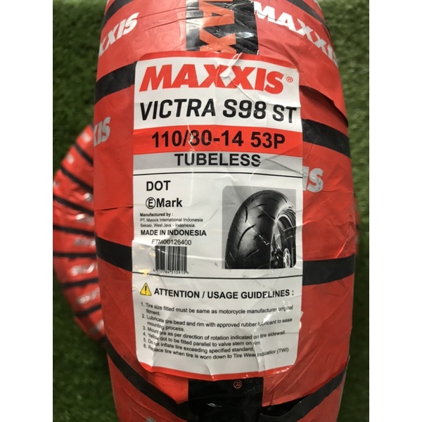 MAXXIS TIRE TUBELESS NMAX & AEROX by 13 I by 14 (FREE PITO & SEALANT ...