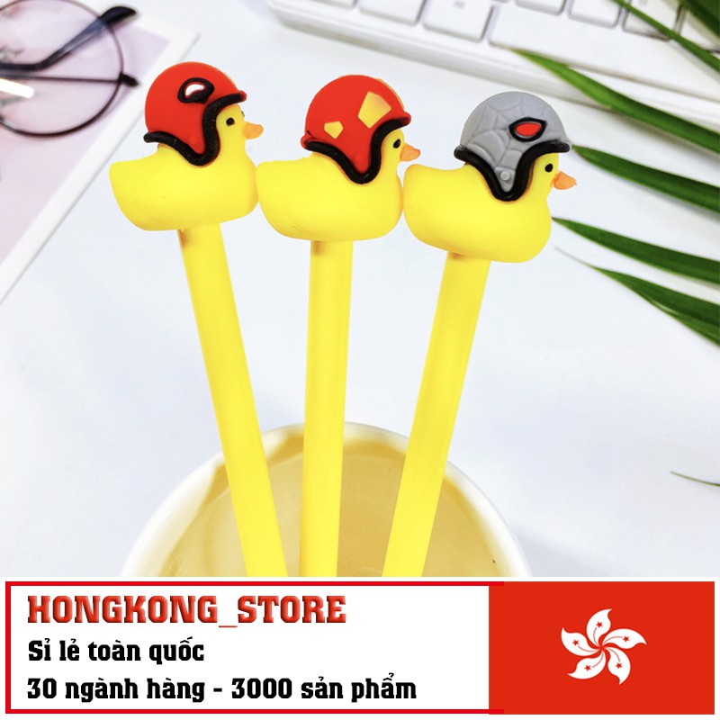 Super Cute Duck Writing Ballpoint Pen - Black Ink Office Water ...