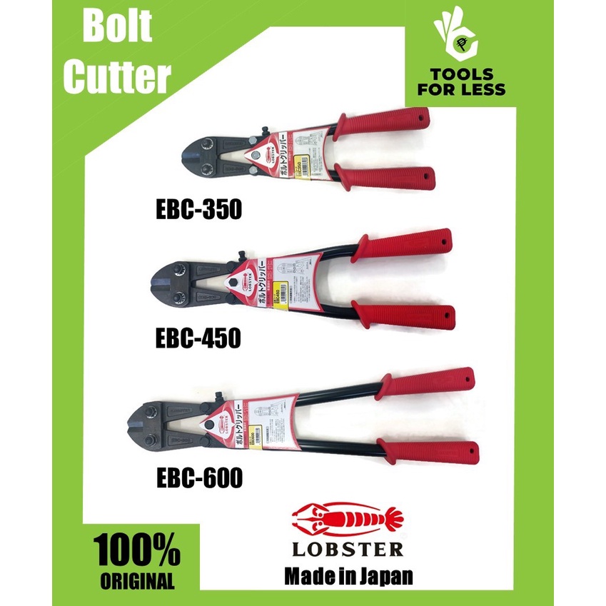 Lobster Bolt Cutter (14, 18, 24, 30 & 36 inches) Made in Japan | Shopee ...