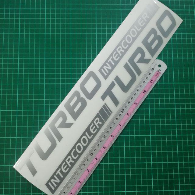 Sticker turbo intercooler(side sticker) | Shopee Philippines