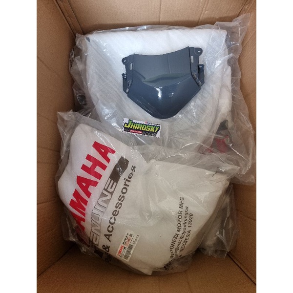 NmaxV2 Icon Gray & Power Gray Fairings Set (Genuine Yamaha Product ...
