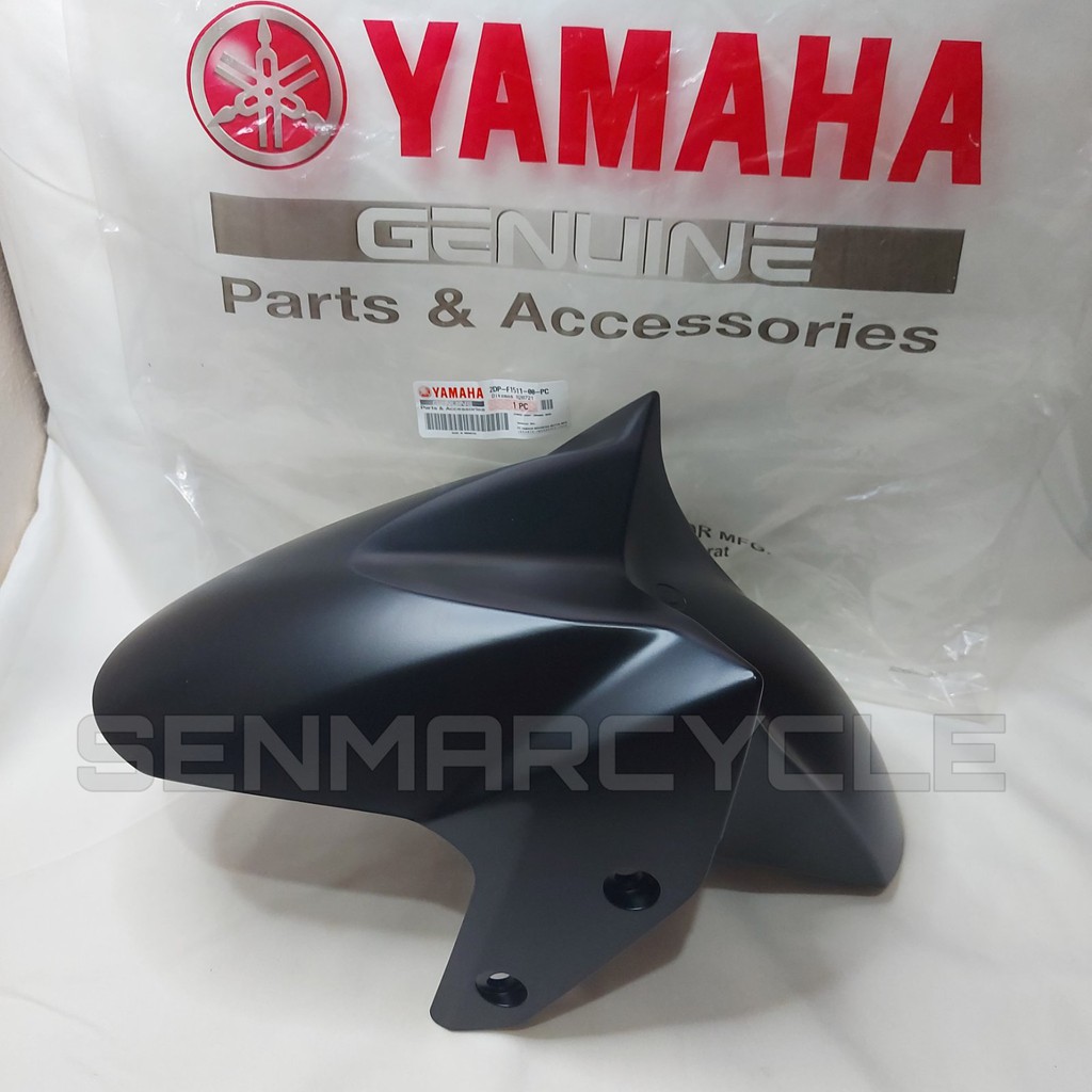 NMAX V2.1 FRONT FENDER SWORD GRAY (MATTE DARKGRAY/BLACK) (ORIGINAL ...