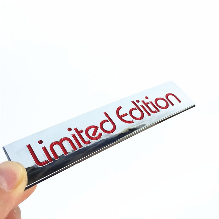 Logo Decal Stamp Limited Edition Car Decoration | Shopee Philippines