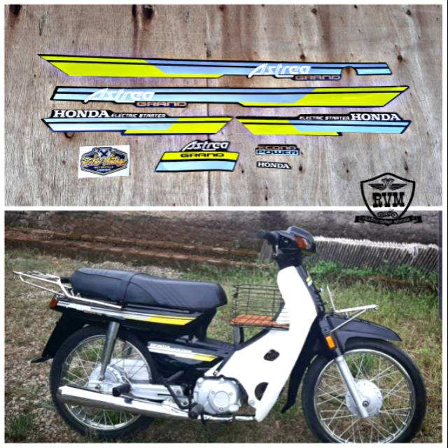 Honda grand bulus 91 92 striping Sticker | Shopee Philippines