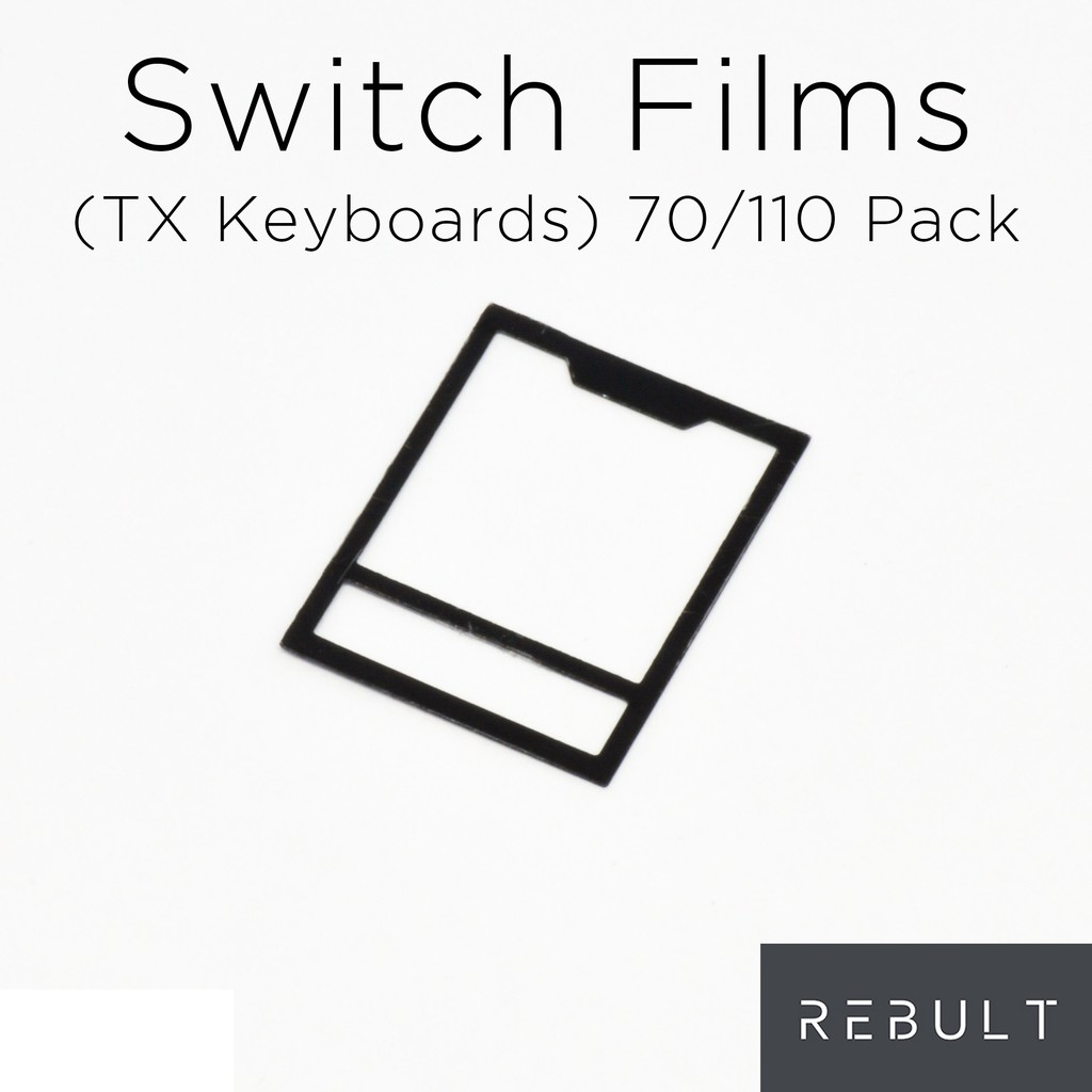 TX Keyboards Switch Films (70/110 pack) for Mechanical Switch for ...