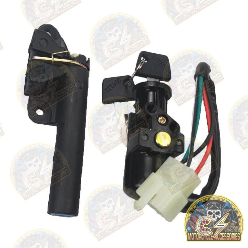 CS Motorcycle ignition switch with seat lock main switch set xrm 110/ ...