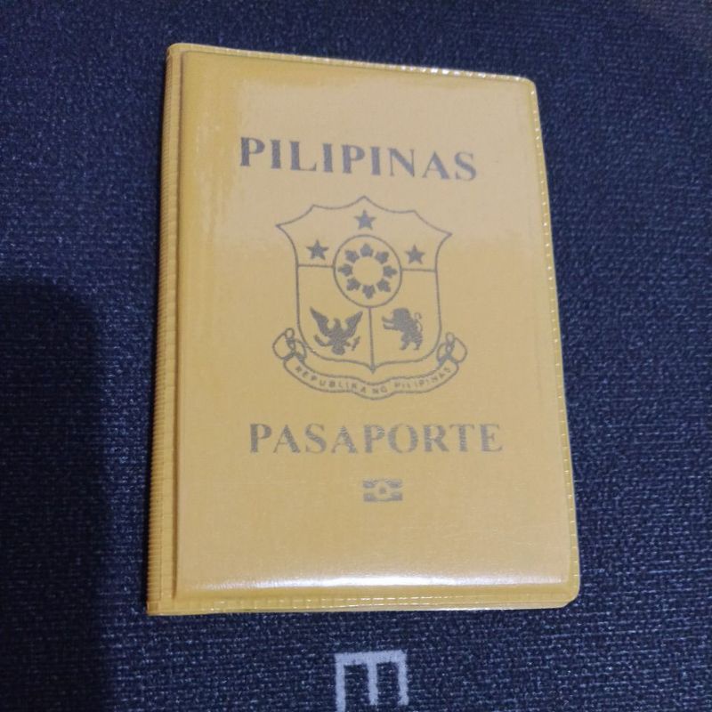 PASSPORT HOLDER/JACKET/PROTECTOR ( WITH PLASTIC COVER) | Shopee Philippines