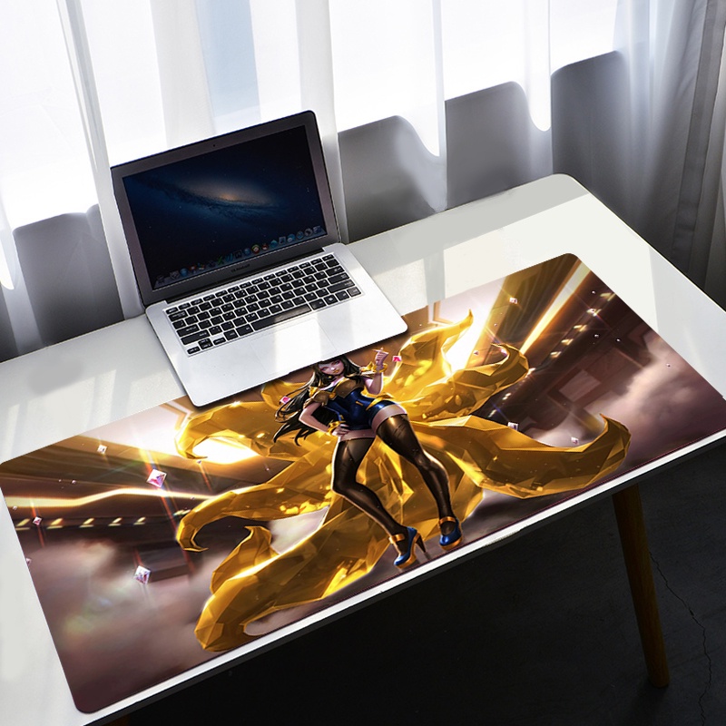 Kda Cute Rubber Keyboard Computer Desk Mouse Ped Anime Pad Large Mause ...