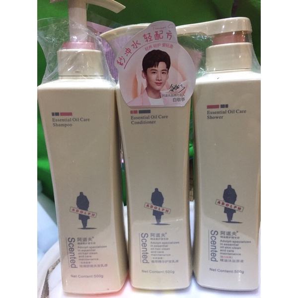 ADOLF SHAMPOO,CONDITIONER,AND SHOWER GEL ANTI ITCHING OIL COTROL ...