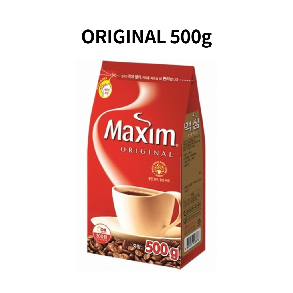 MAXIM Instant Coffee Mix Powder Refill Series (Original/Mocha Gold ...