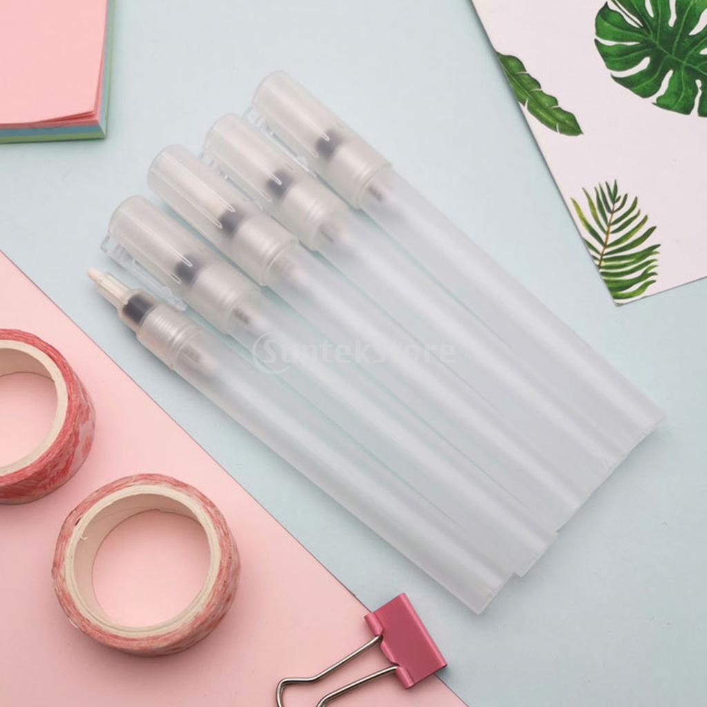 COD koolsoo2. 3mm Round Flat Medium Tip Watercolor Oil Acrylic Pen ...