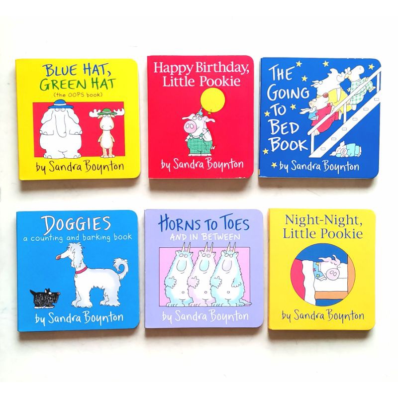 Horns to toes, Night Night Little Pookie, Doggies, Blue Hat Green Hat ...