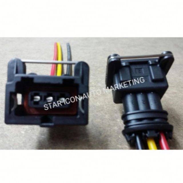 Perodua Kancil Speedometer Sensor Socket Connector (3pin Square Type ...