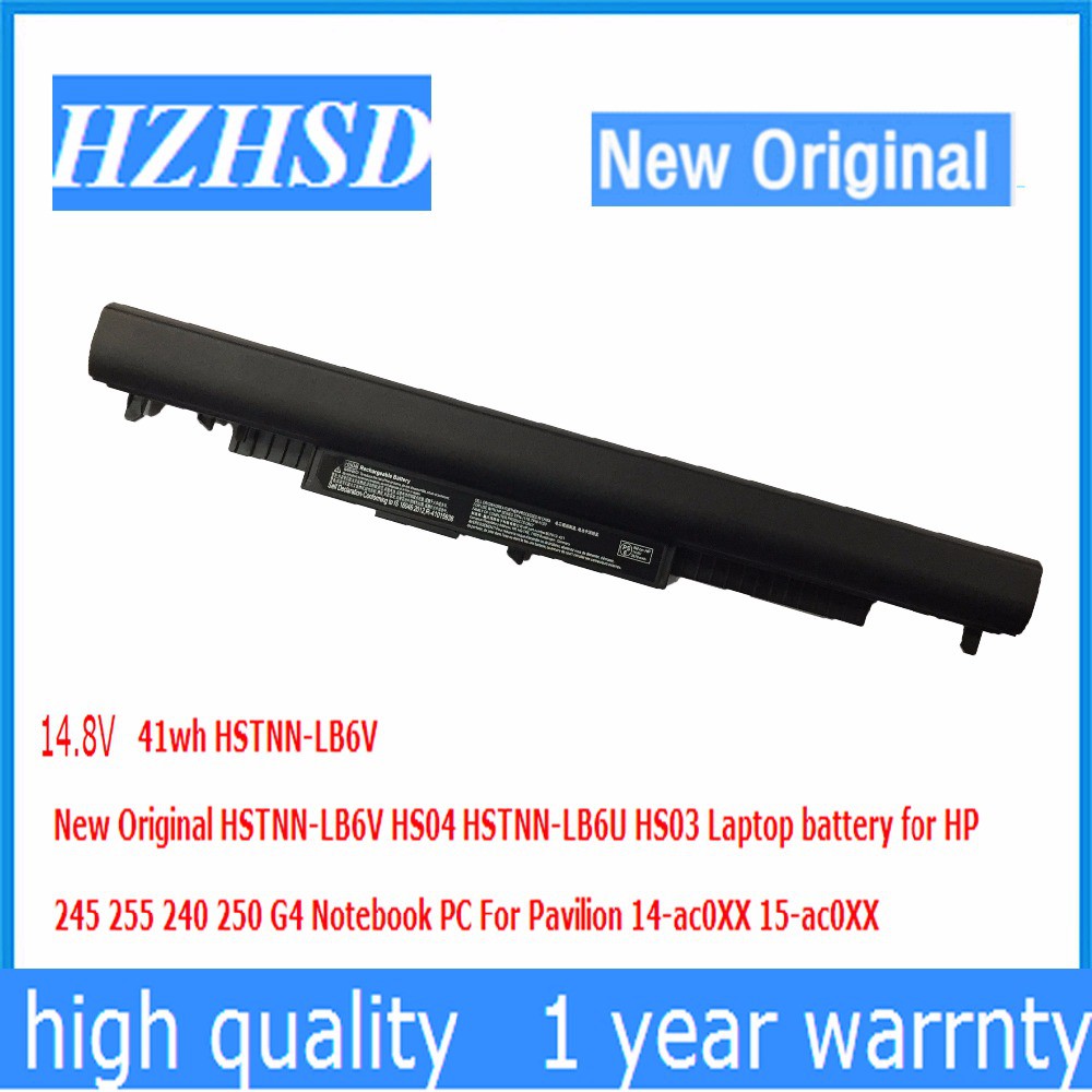 14.8v 41wh New HSTNN-LB6V HS04 HSTNN-LB6U HS03 Laptop battery for HP ...