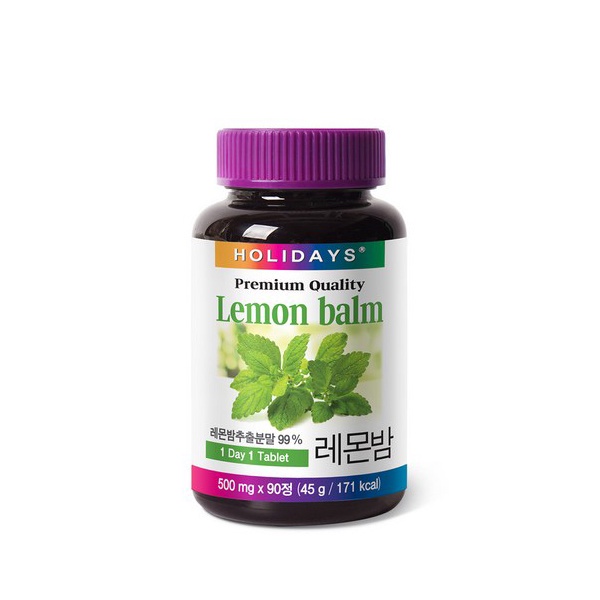 Holidays Lemon Balm 500mg * 90 Tablets (45g) | Shopee Philippines