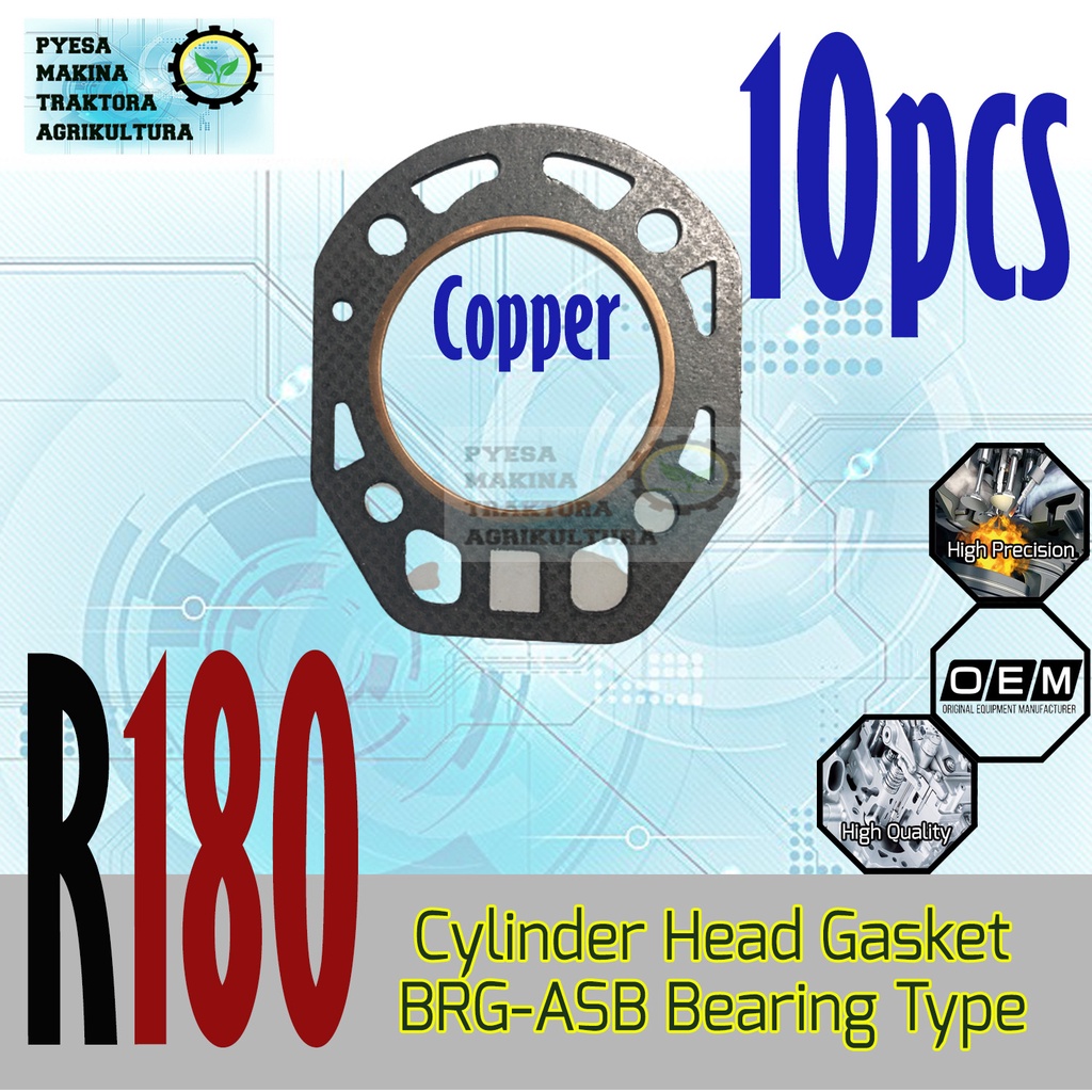 Cylinder Head Gasket R180 Bearing Type Diesel Engine 10pcs Wholesale ...