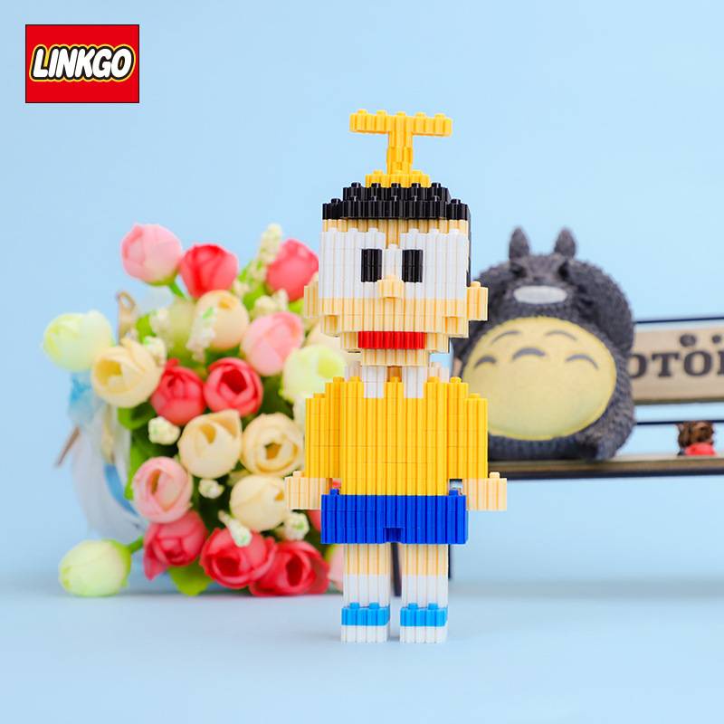 【LEJUBLOCK】Doraemon building blocks Nobita Nobi nano block toys for ...