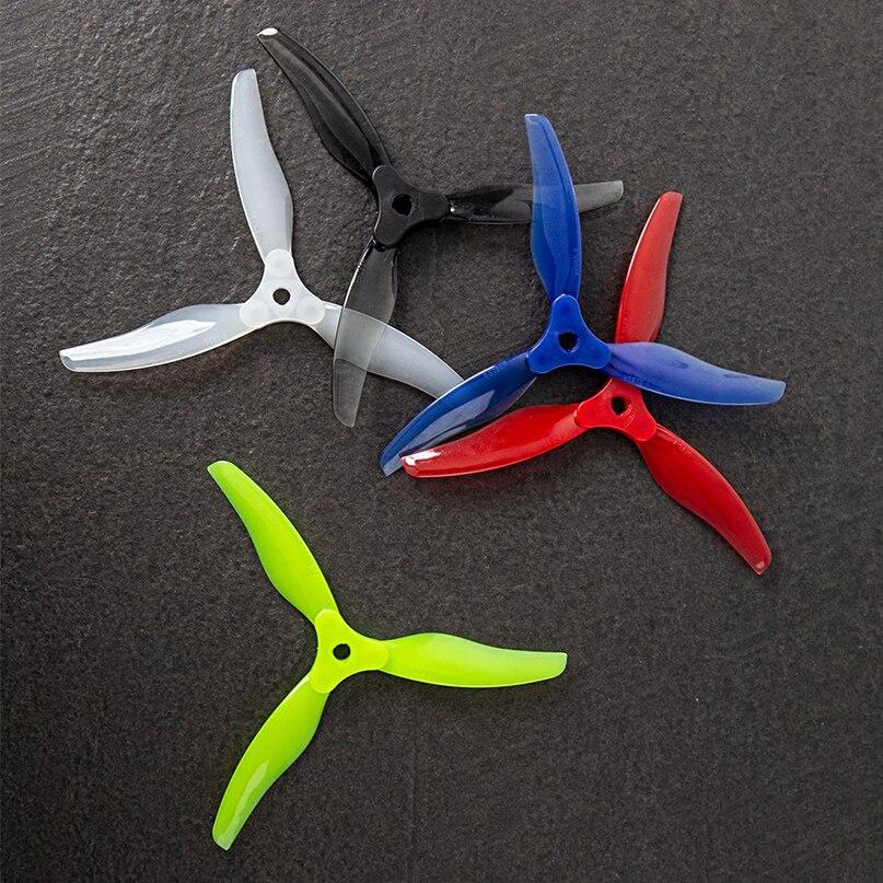 GEMFAN 10Pairs Floppy Proppy F5135 5.1inch Foldable 3-Paddle Propeller ...